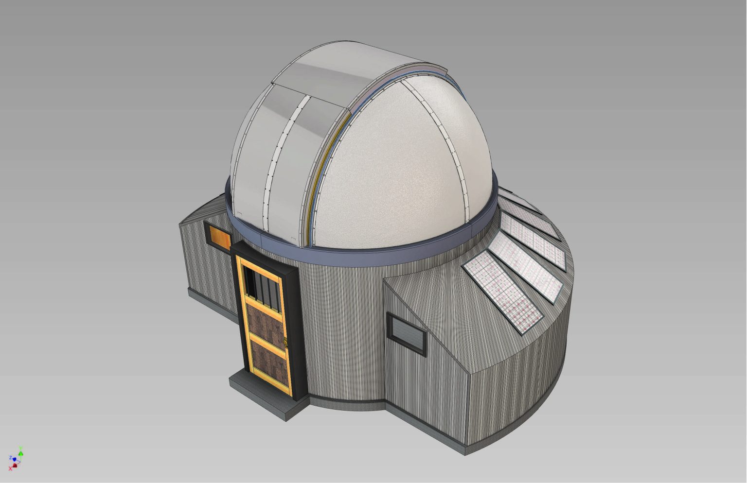 The SD-1 Rotunda Astronomical Observatory